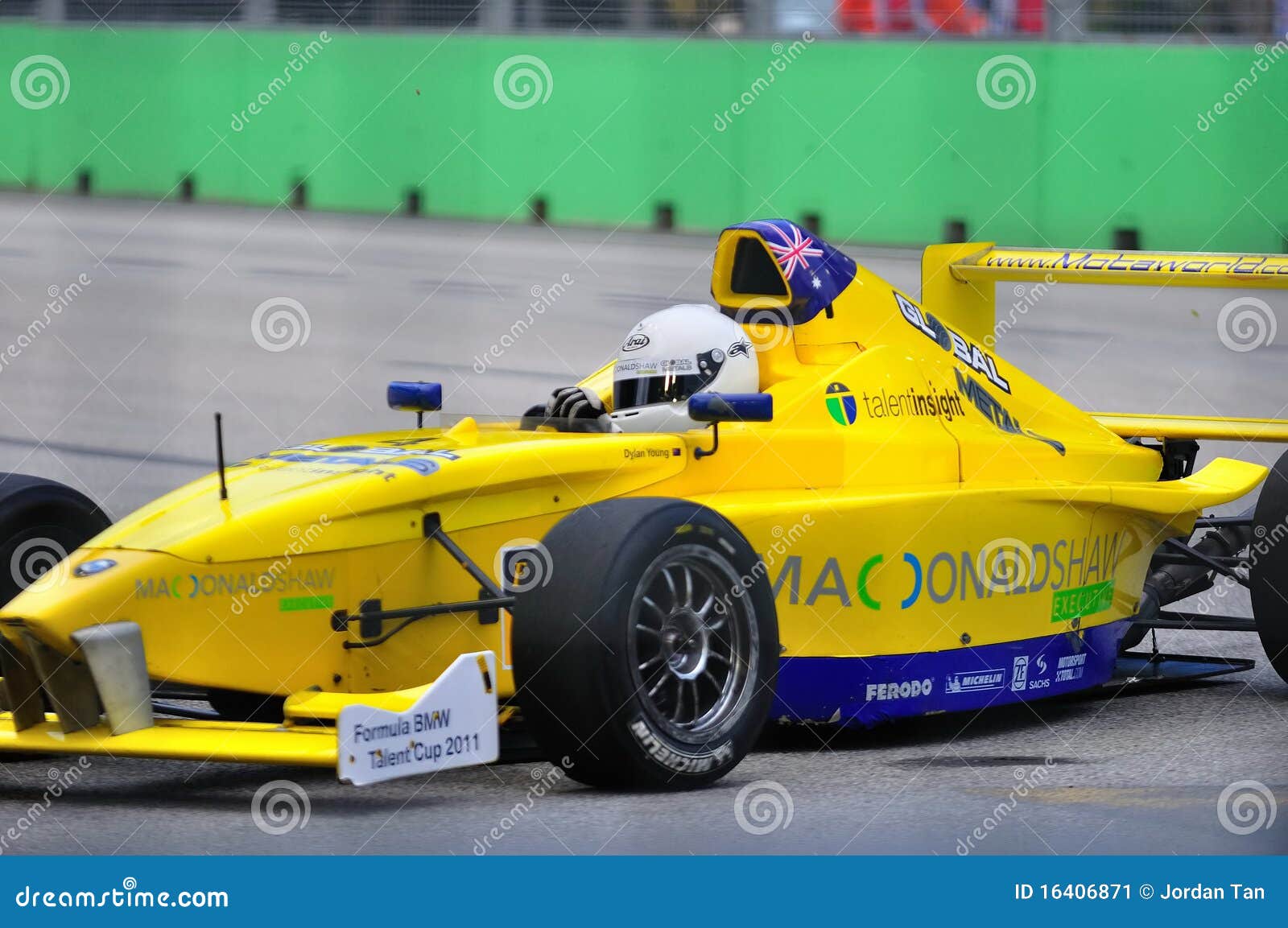 Dylan Young at Formula BMW Pacific Race Editorial Photo - Image of ...