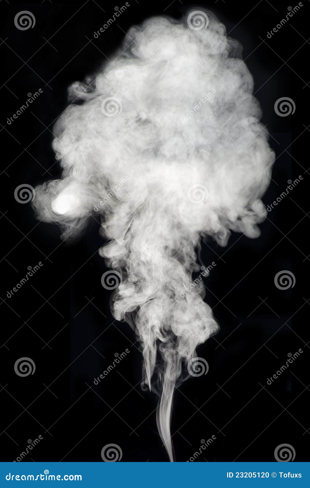 Dym zdjęcie stock. Obraz złożonej z tła, abstrakt, pieczarka - 23205120