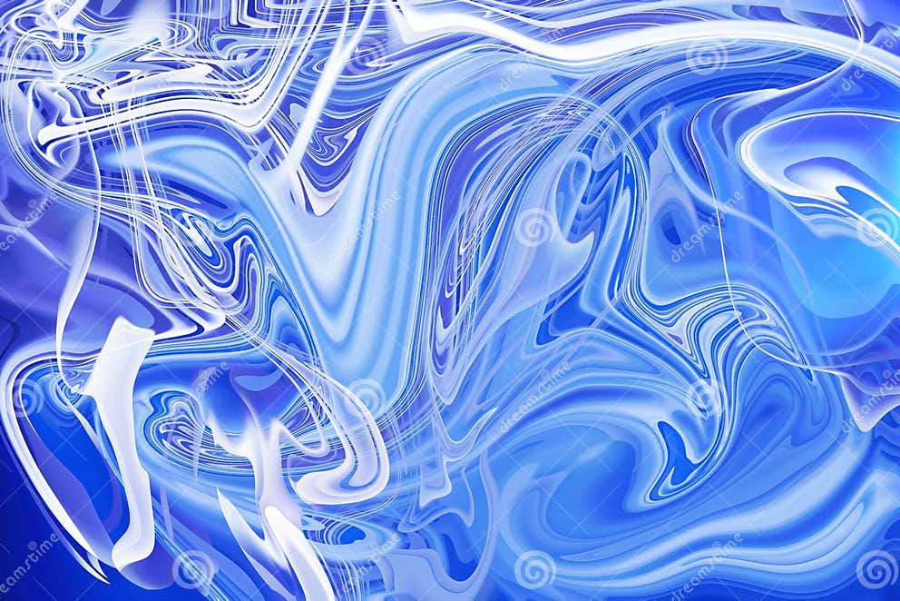 Dynamic Abstract Creative Featuring Blue Marble Page Border Background Stock Illustration ...