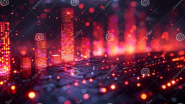 Dynamic Abstract Digital Visualization that Captures Data and Sound ...