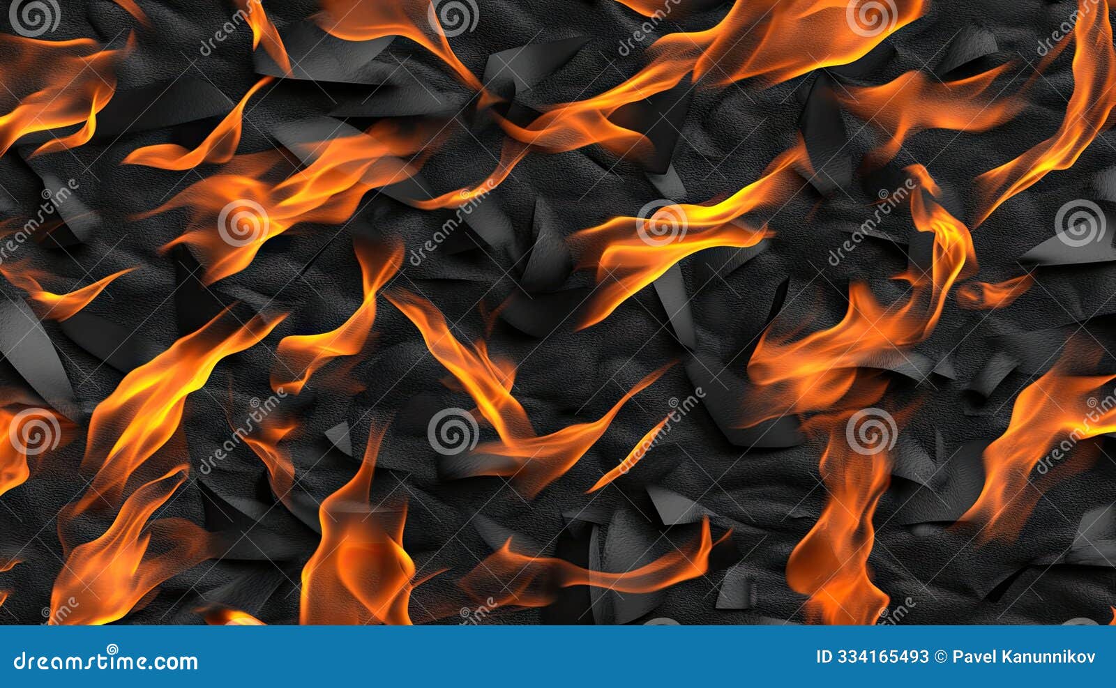 Dynamic Abstract Fire Sparks Texture with Flying Embers on a Dark ...