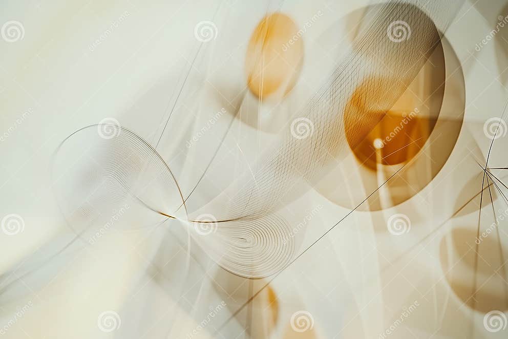 Dynamic Abstract Lines and Graphs Create Vibrant Intersections in a ...