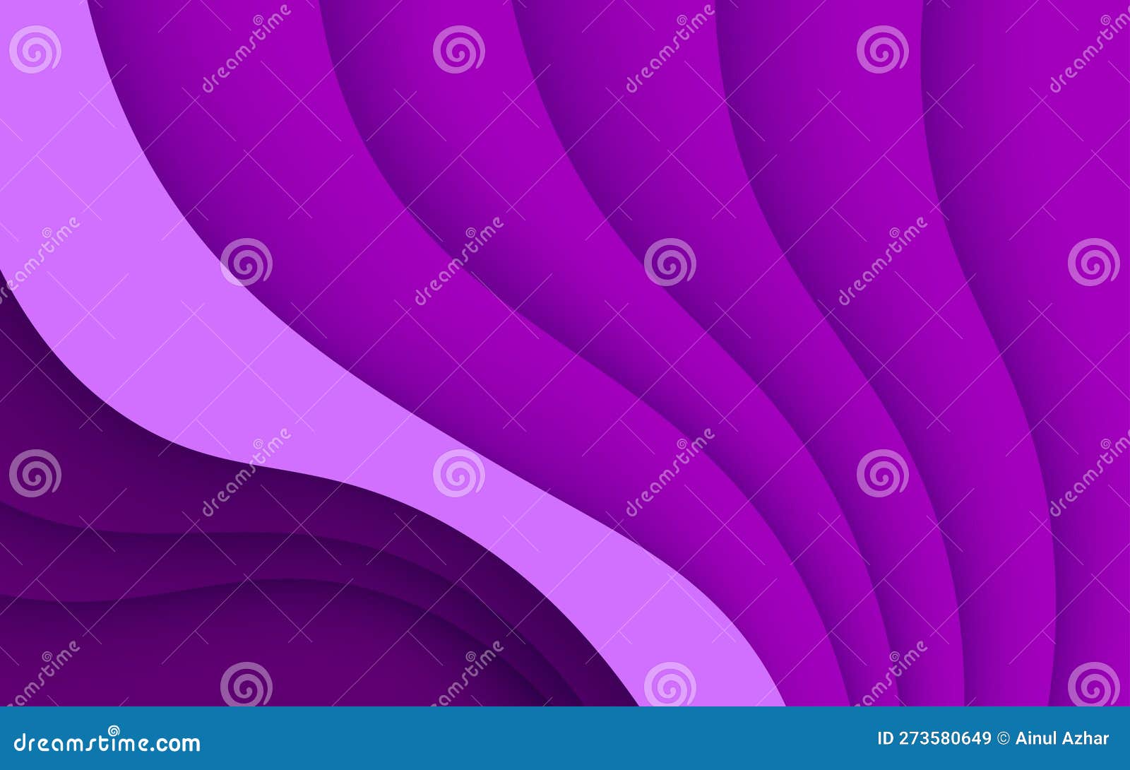 Dynamic Abstract Purple Wave Overlapping Layers Papercut Background ...