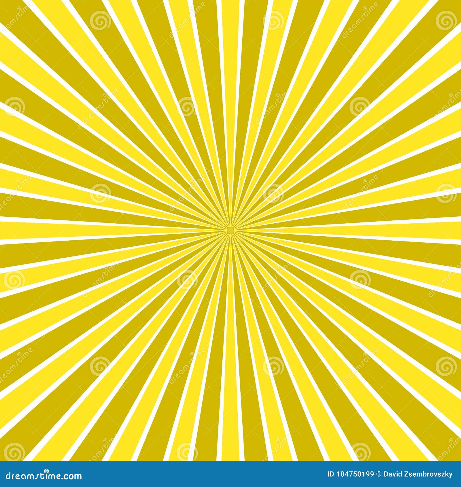 Dynamic Abstract Sun Rays Background - Comic Vector Design from Radial ...