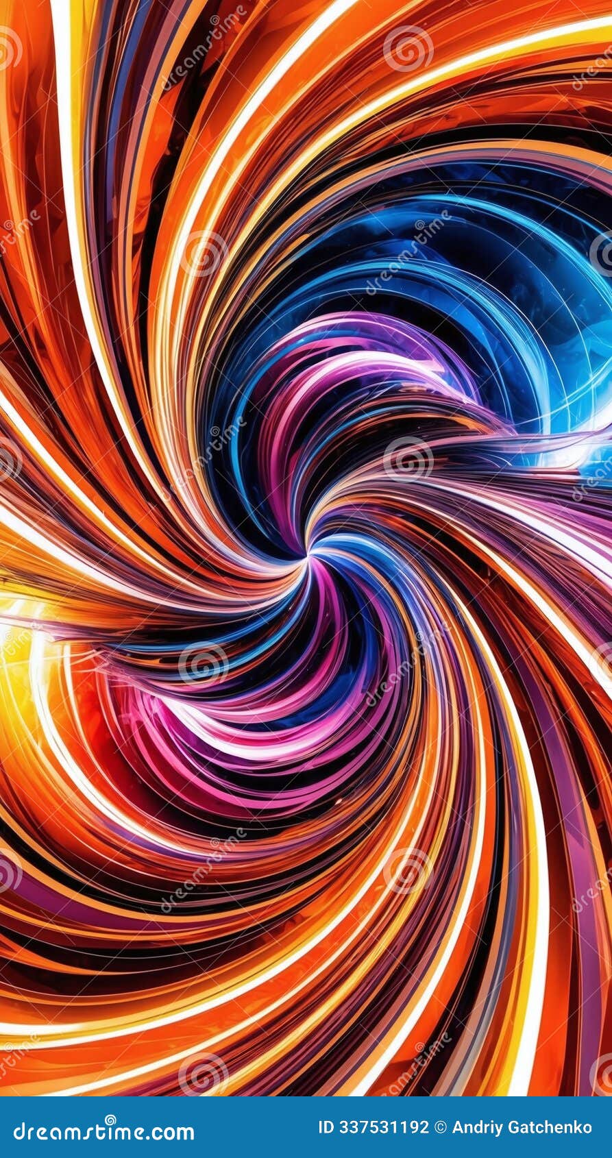 A Dynamic Abstract Wallpaper with Swirling Lines and Spiral Patterns in ...