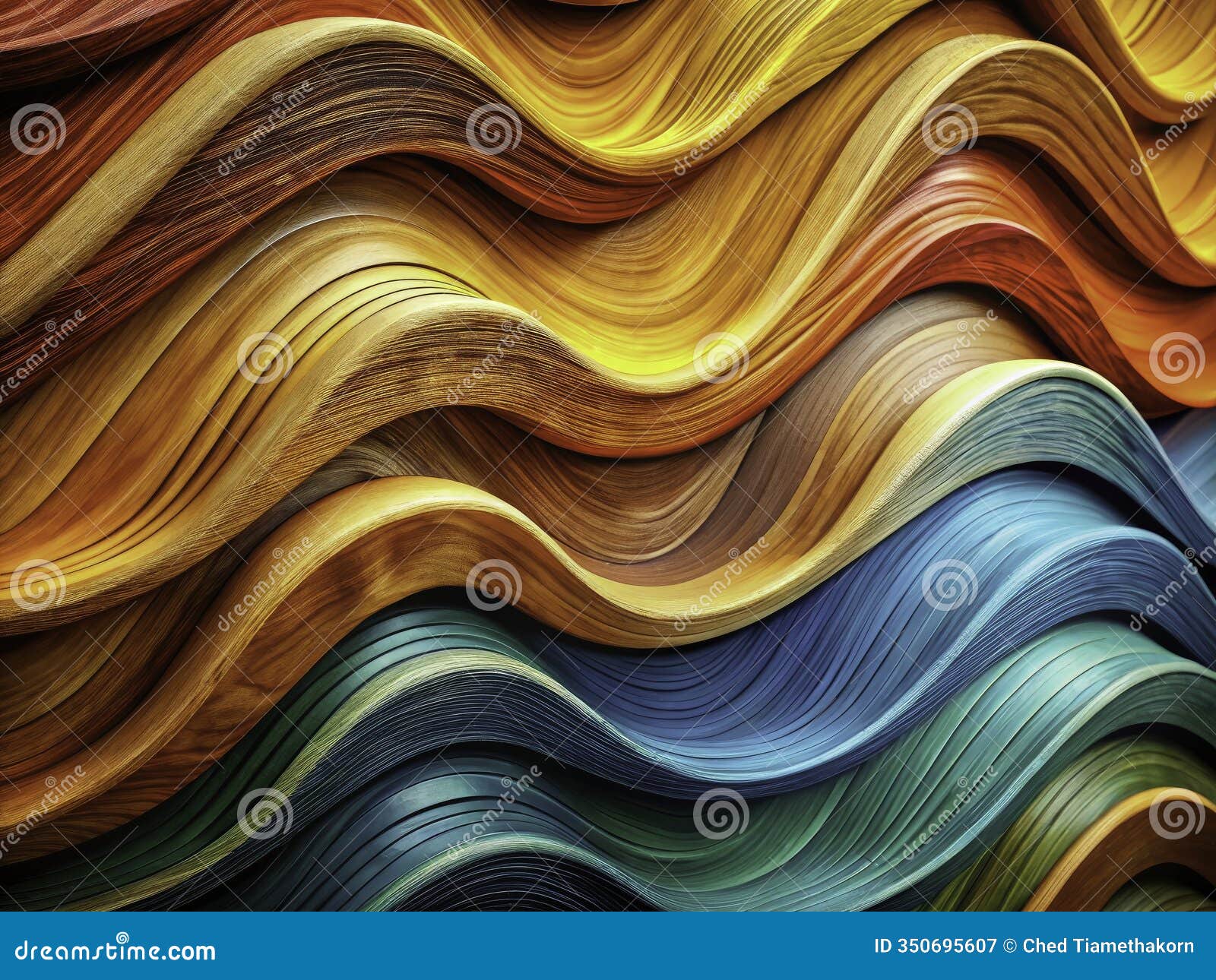 Dynamic Abstract Wood Wave Pattern a Vibrant Textured Background ...