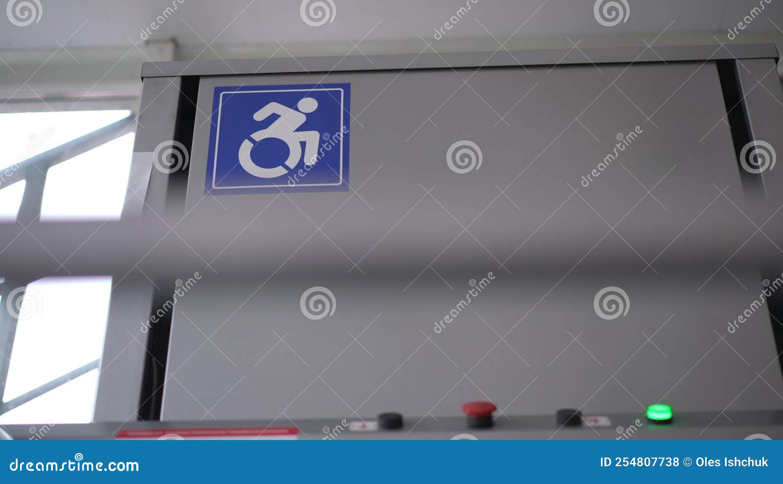 Dynamic Accessibility Symbol on Elevator for People with Disabilities ...