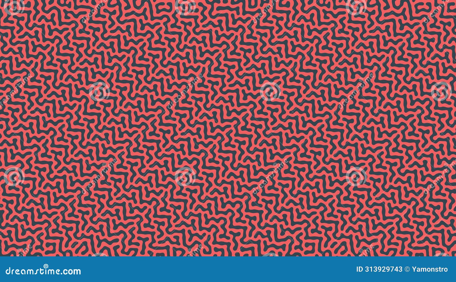 Dynamic Angled Tangled Lines Vector Psychedelic Red Black Abstract Background Stock Vector ...