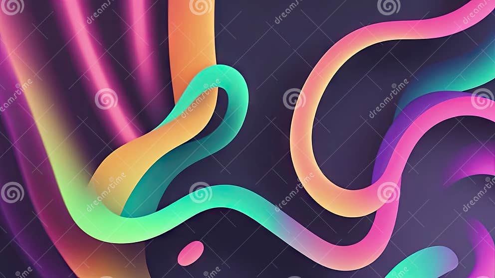 Dynamic Animated Light Effects with Vibrant Color Transitions Creating ...
