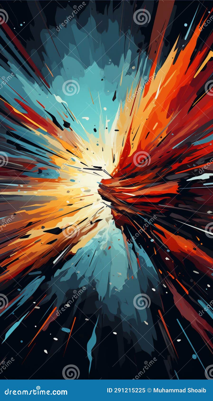 Dynamic Arrow Motion Flat Comic Style Abstract Speed Movement in Vector ...