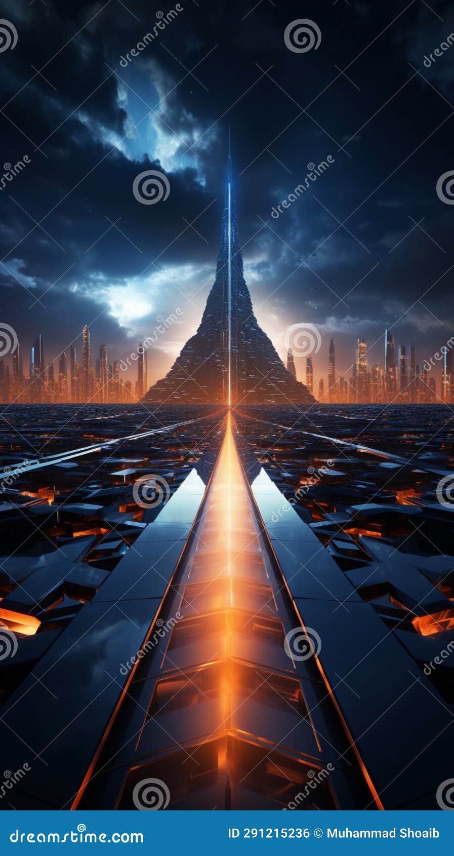 Dynamic Arrow Pathways Hi Tech Background with Abstract Direction and ...