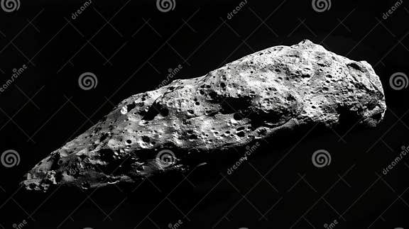 Dynamic Asteroid Floating through Space with Bright Trails and Starry ... Dynamic Asteroid Floating through Space with Bright Trails and Starry ...