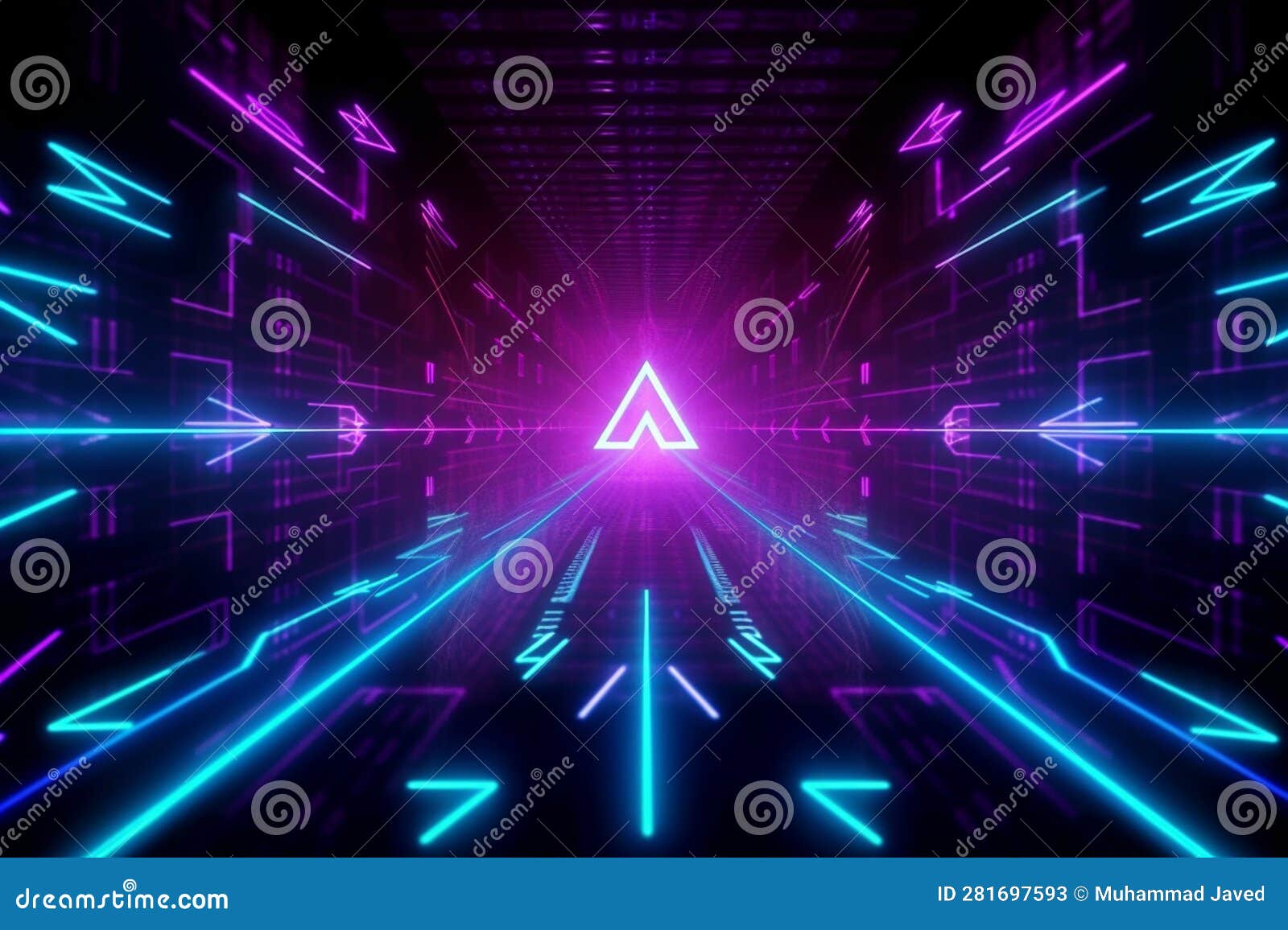 Dynamic Backdrop Featuring a Digital Transformation Arrow Chart and ...