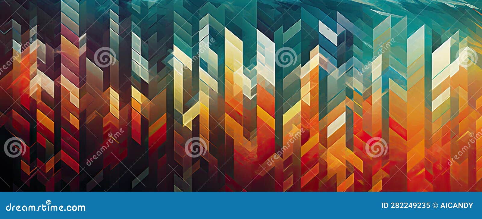 Dynamic Background with Abstract Arrow Motifs and Directional Elements ...