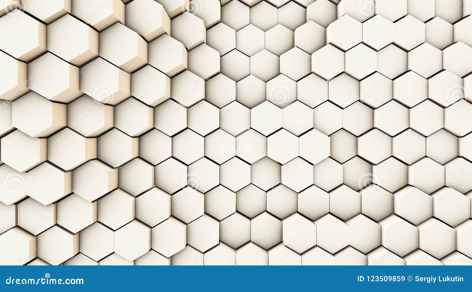 Dynamic Background from Hexagonal Pipes Stock Illustration ...