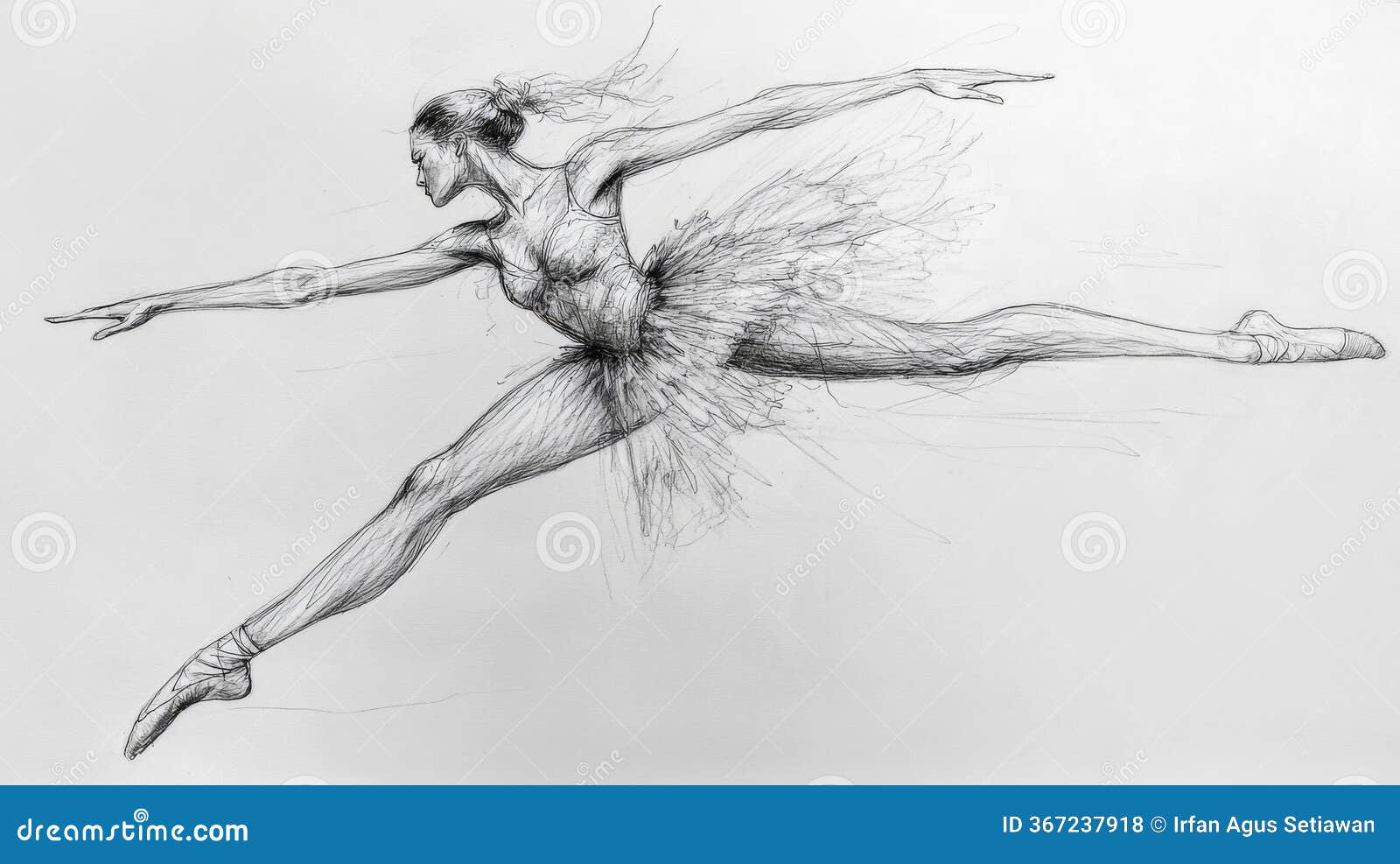 Ballerina, Drawing 10 Royalty-Free Stock Photography | CartoonDealer ...