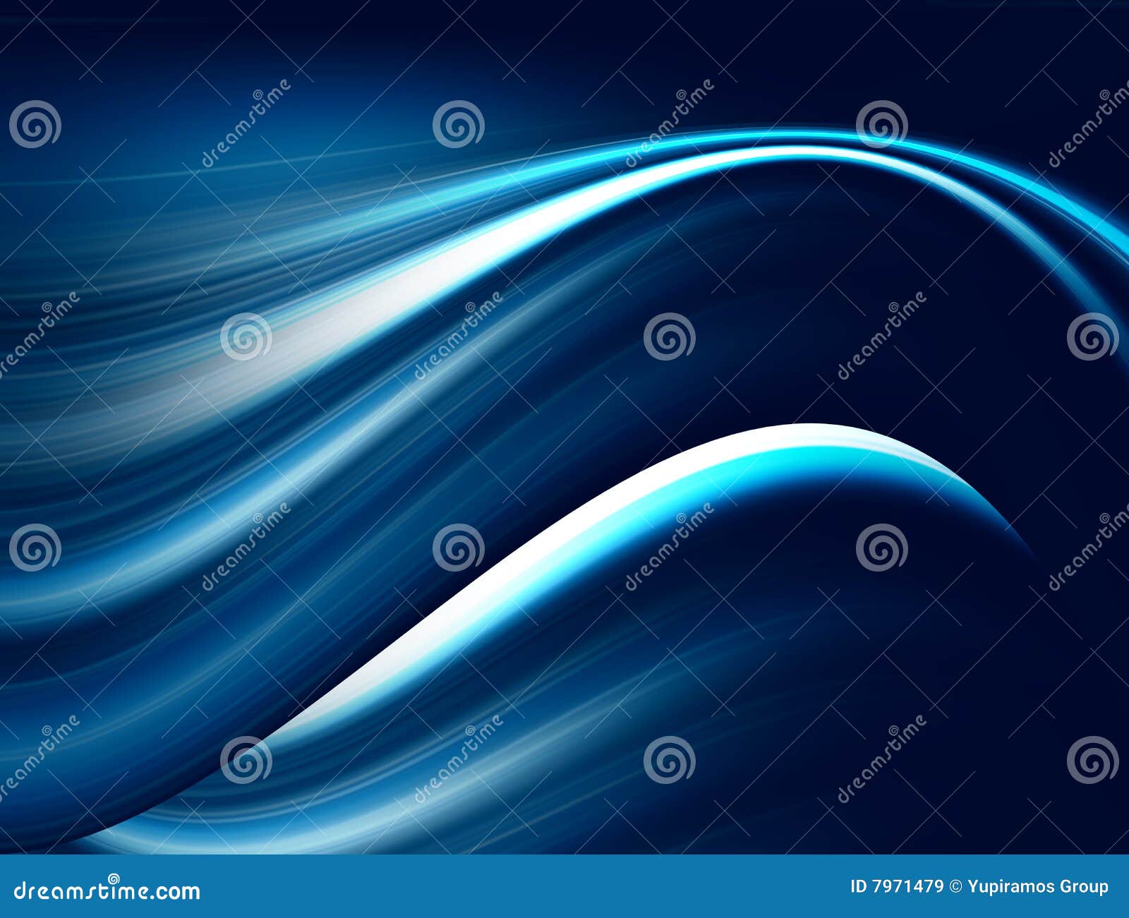 Dynamic blue stock illustration. Illustration of background - 7971479