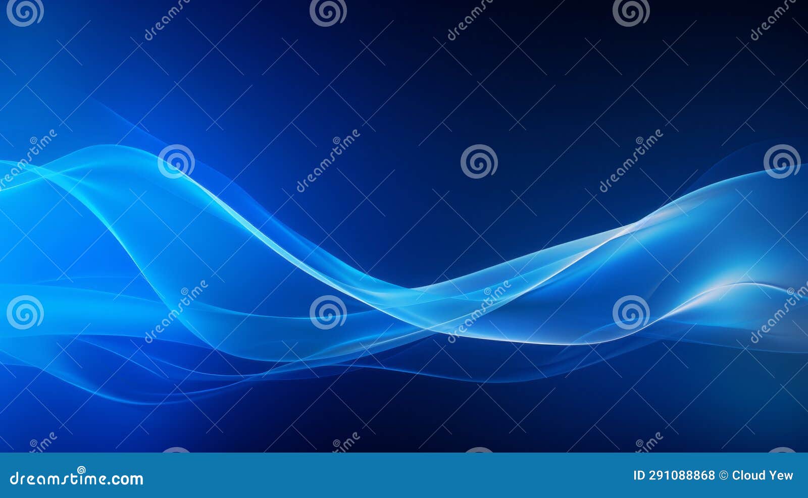 Dynamic Blue Backdrop, Adding Digital Depth Stock Illustration ...