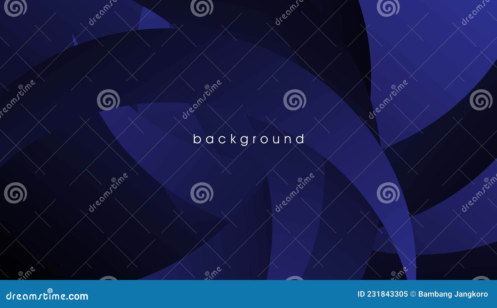 Dynamic Blue 3D Textured Style Background Design Stock Illustration ...