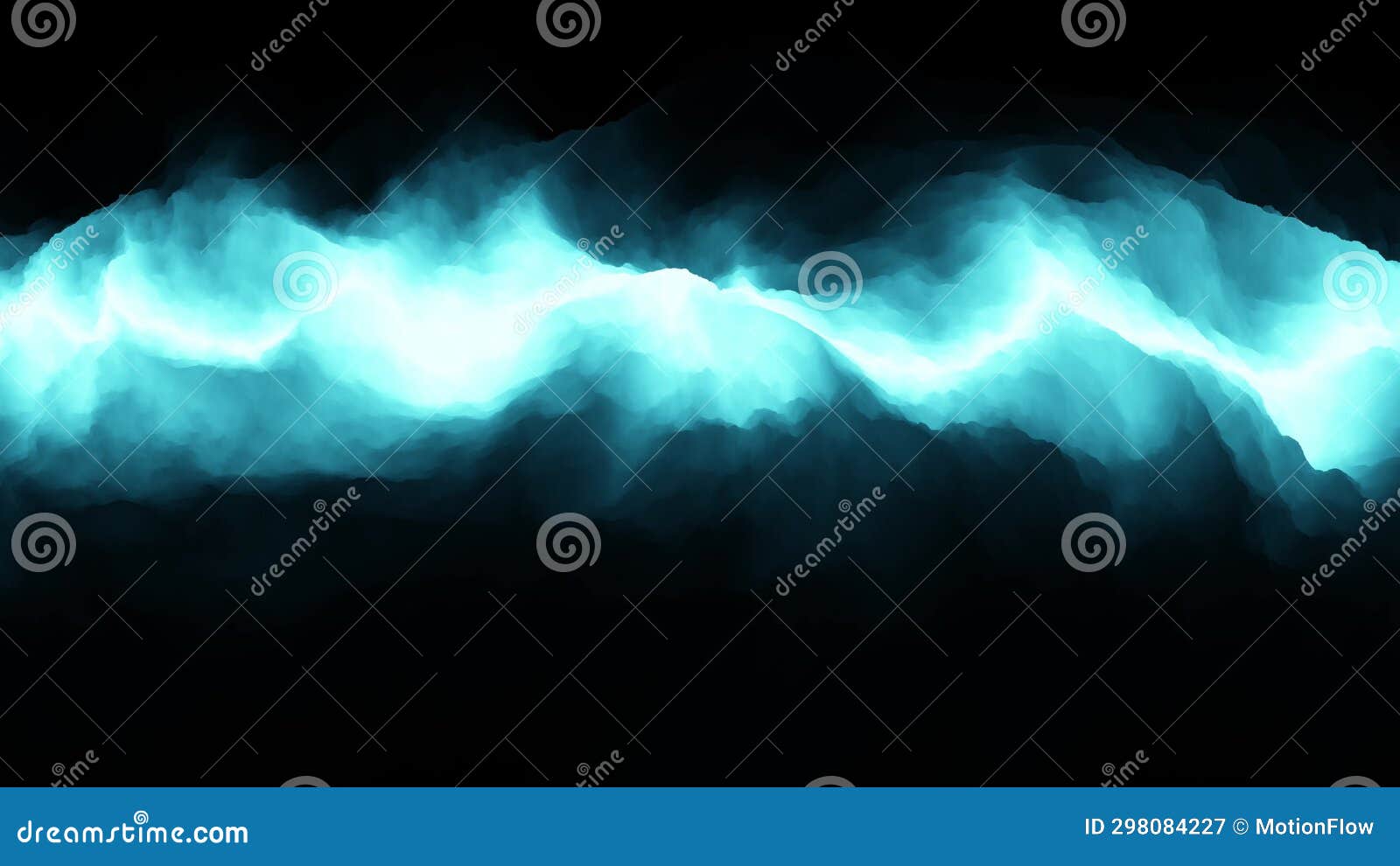 Dynamic Blue Lightning Bolt Symbolizing Energy and Power Stock Video ...