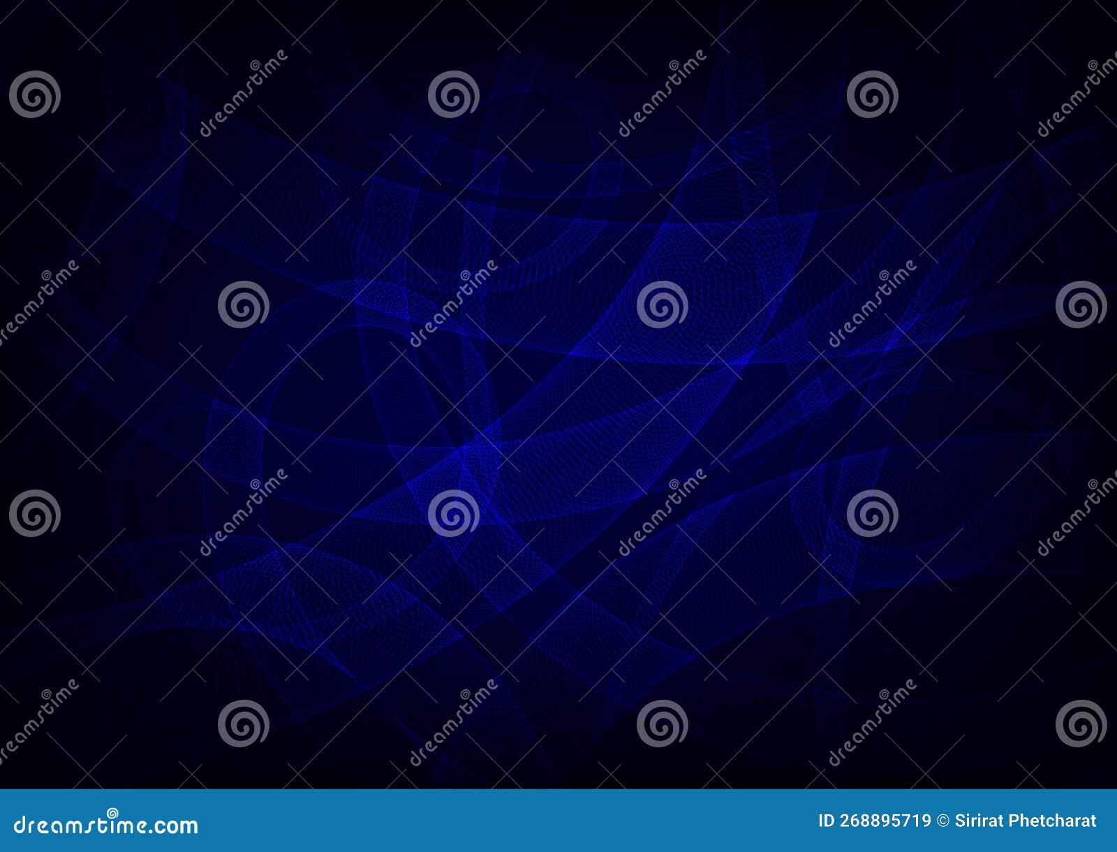Dynamic Blue Movement Twirl Light Abstract Background Stock Vector ...