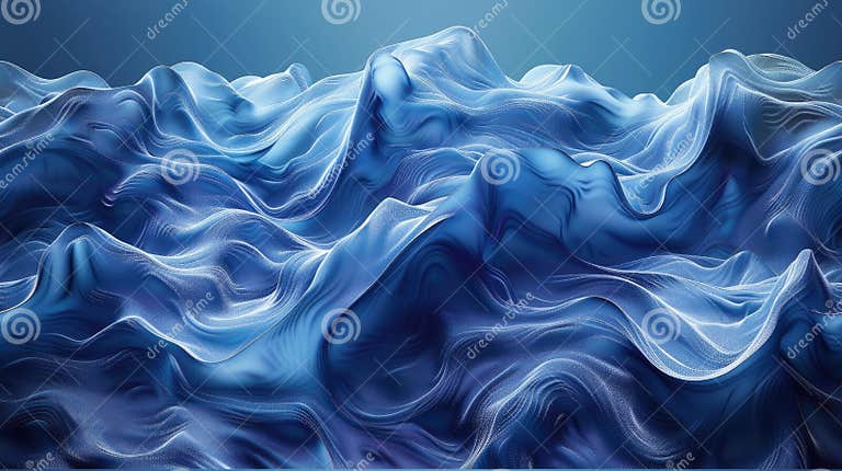 A Dynamic Blue Wavy Texture, Elegantly Capturing the Fluidity and Grace ...