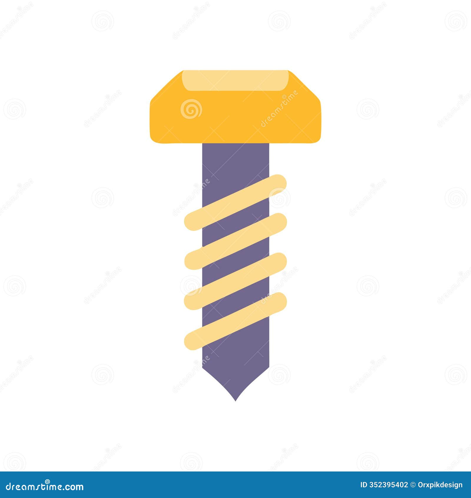 Dynamic Bolt Graphic Representation Stock Illustration - Illustration ...