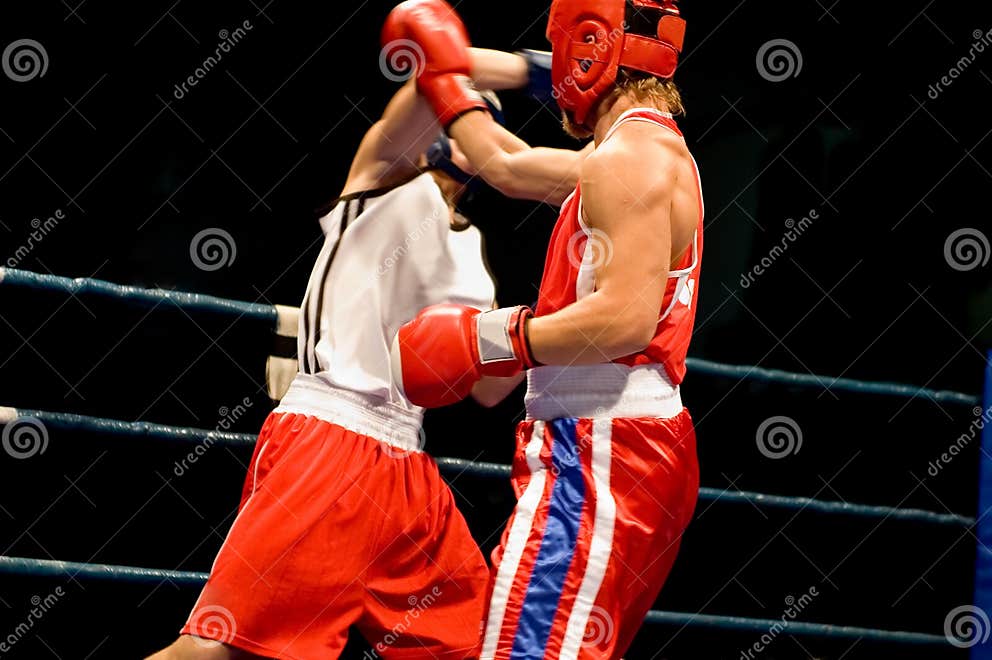 Dynamic boxing fight stock photo. Image of boxers, fight - 1878822