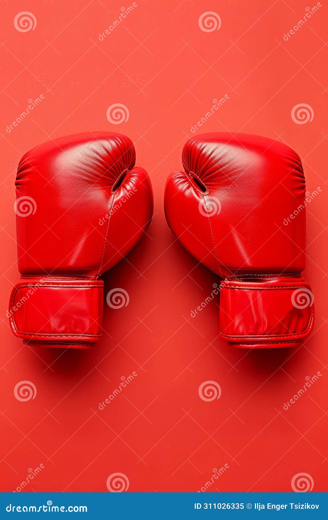 Dynamic Boxing Gloves Poster with Striking Design and Ample Space for ...