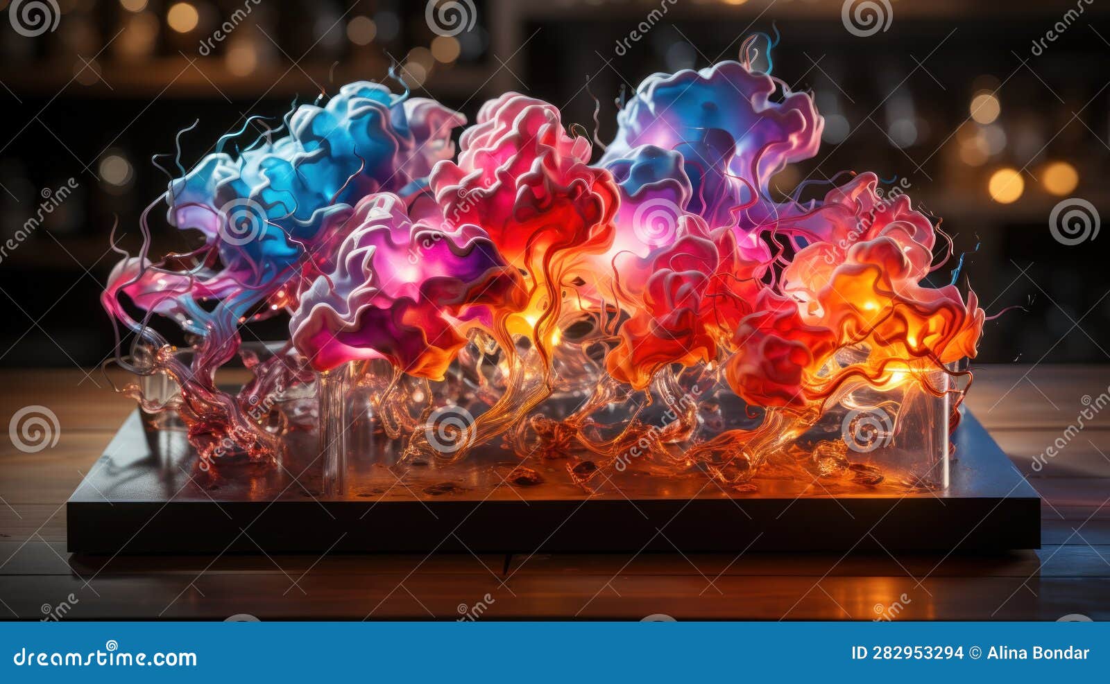 A Dynamic Burst of Creativity in the Human Brain. Created with ...