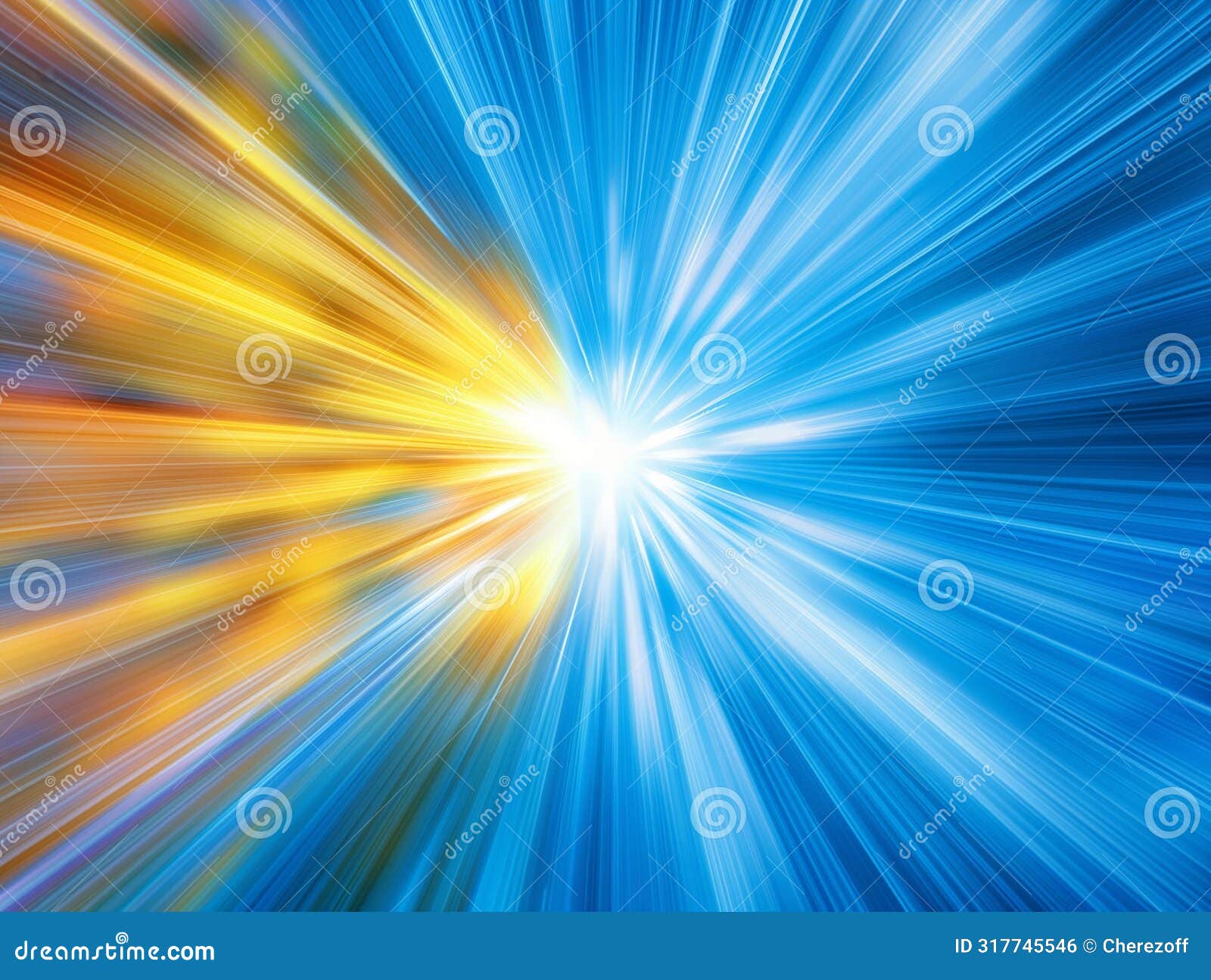 Dynamic Burst of Light and Color Stock Photo - Image of burst ...