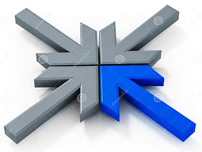 Dynamic business logo stock illustration. Illustration of partner ...