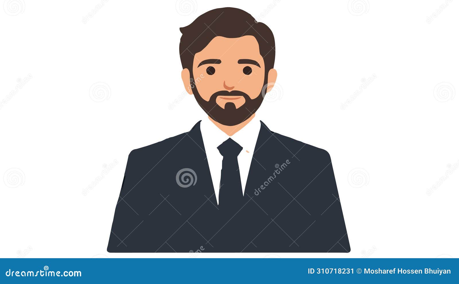 Dynamic Businessman Vector Art for Your Brand Stock Vector ...