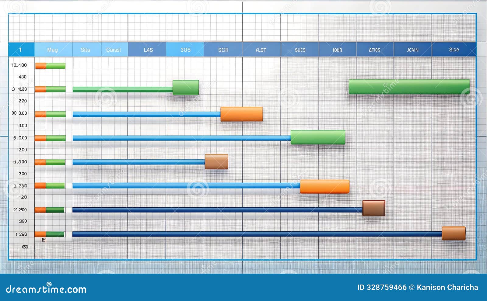 Dynamic Circle Gantt Chart: a Visual Representation of Project ...