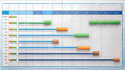 Dynamic Circle Gantt Chart: a Visual Representation of Project ...