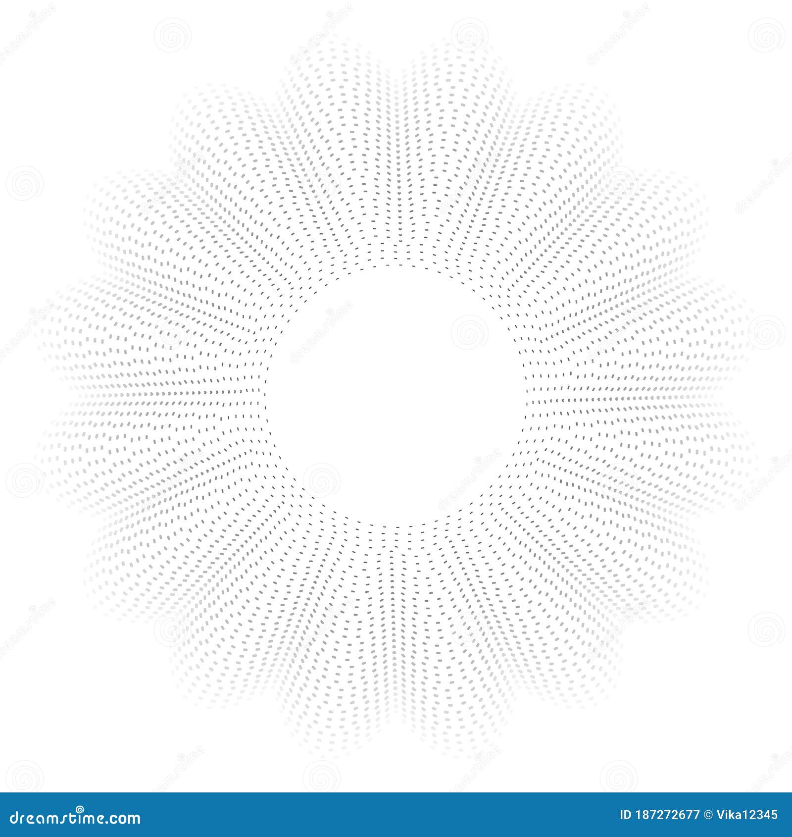 Dynamic Circle Shape Particles Stock Vector - Illustration of grey ...