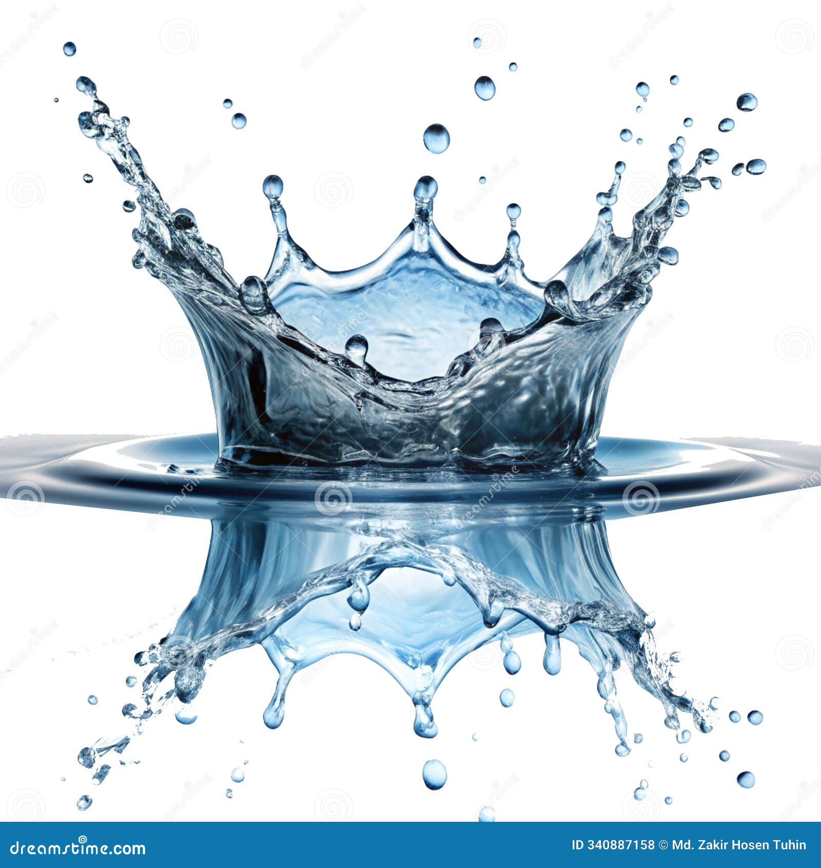 Dynamic Clear Water Splash with Transparent Background for Creative ...