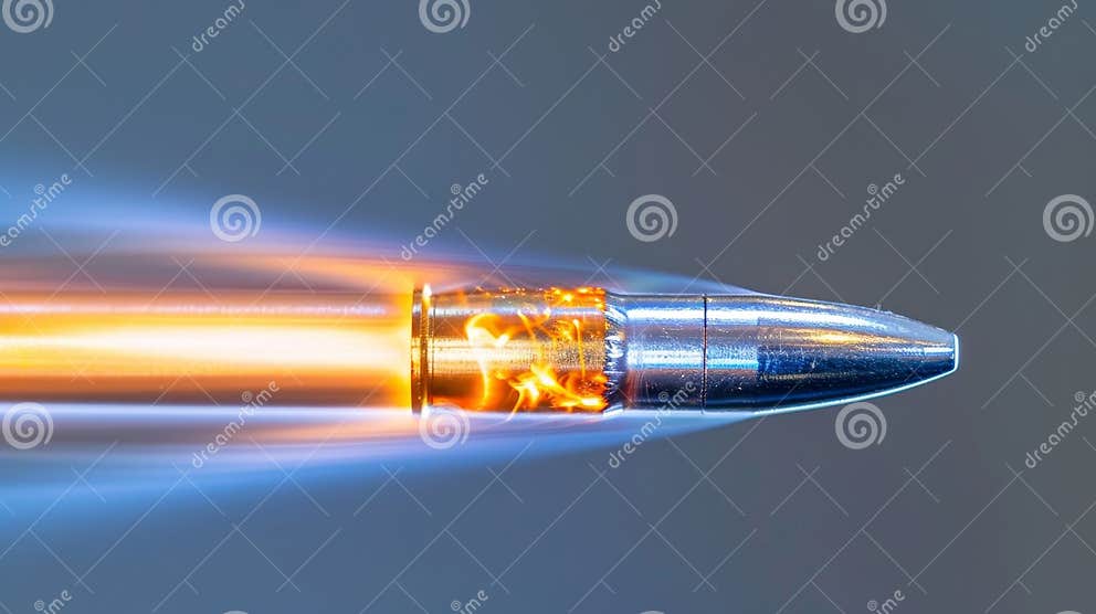 Dynamic Close Up of Bullet Casing Ejecting, Emphasizing Action in ...