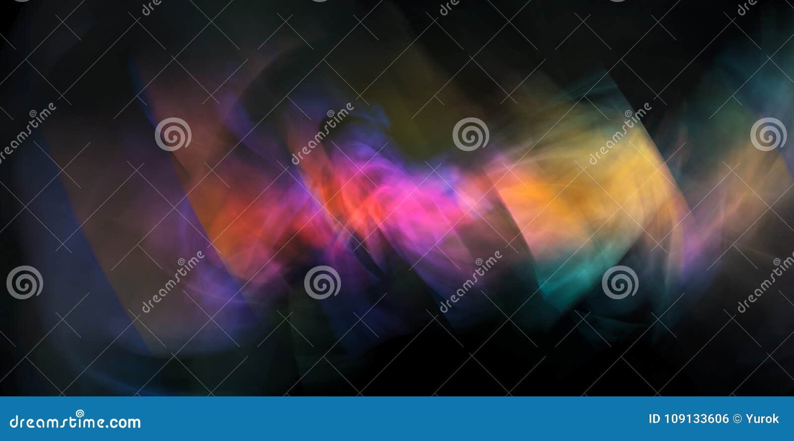 Dynamic Colorful Abstraction Stock Illustration - Illustration of glow ...