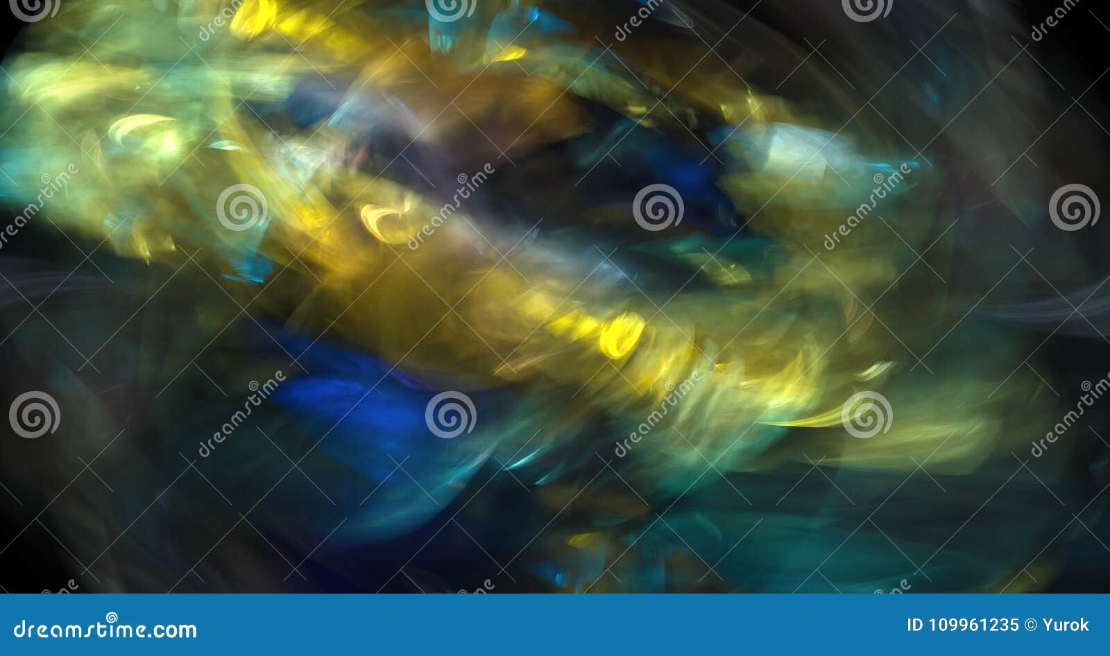Dynamic Colorful Abstraction Stock Illustration - Illustration of ...