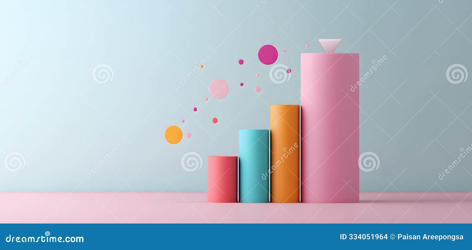 Dynamic Colorful Bar Graph Representing Consumer Behavior Trends and ...