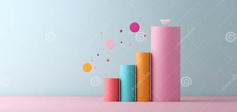 Dynamic Colorful Bar Graph Representing Consumer Behavior Trends and ...
