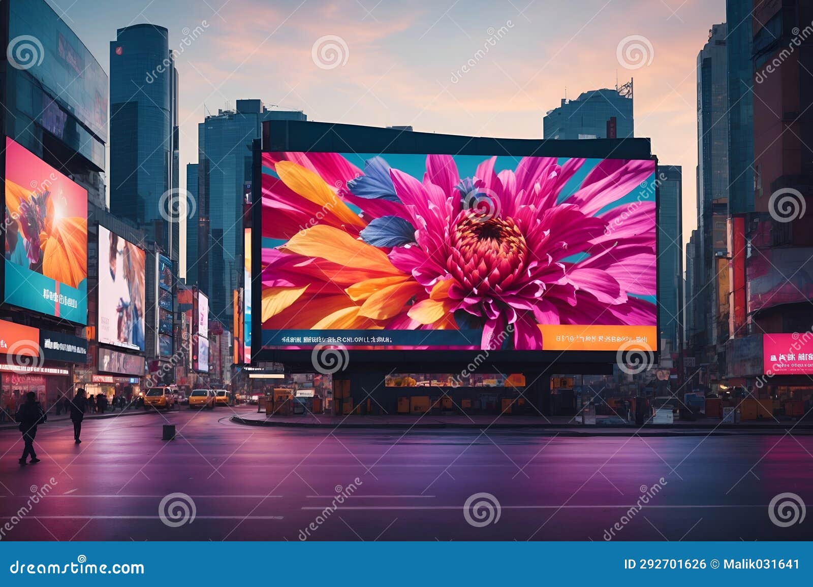 The Dynamic and Colorful Displays of Digital Billboards and ...