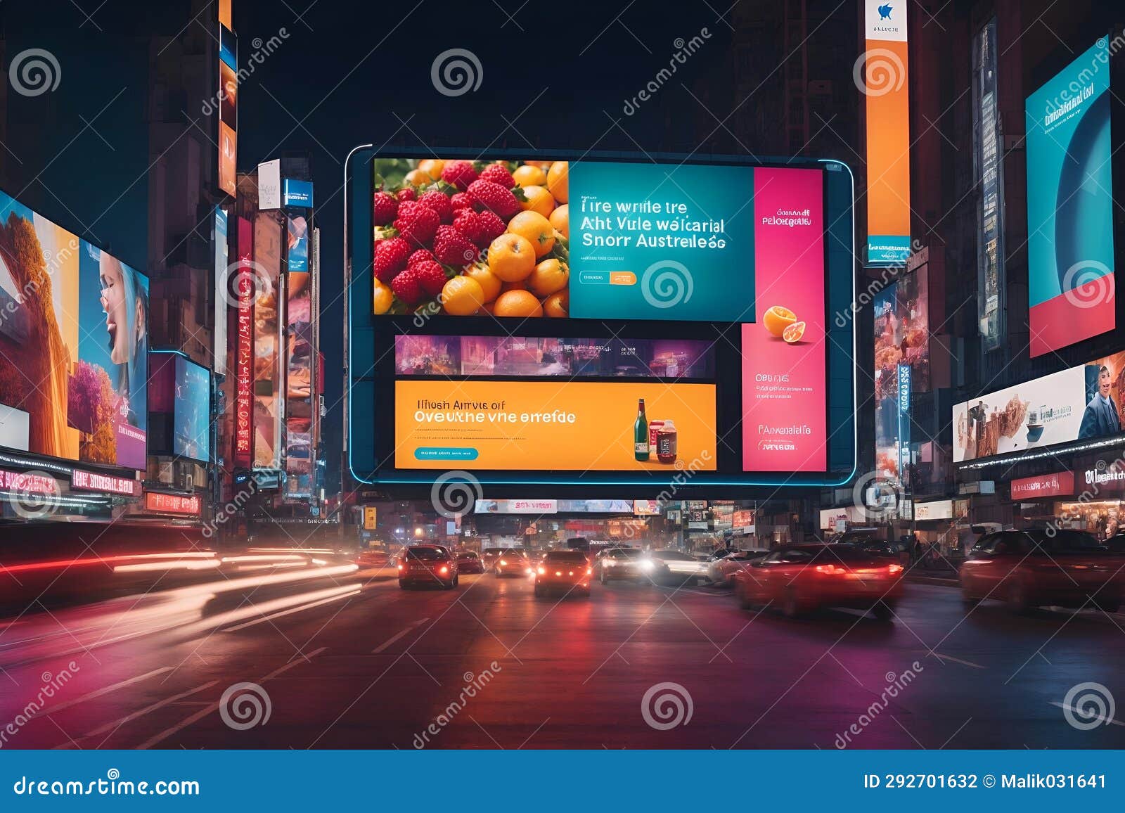 The Dynamic and Colorful Displays of Digital Billboards and ...