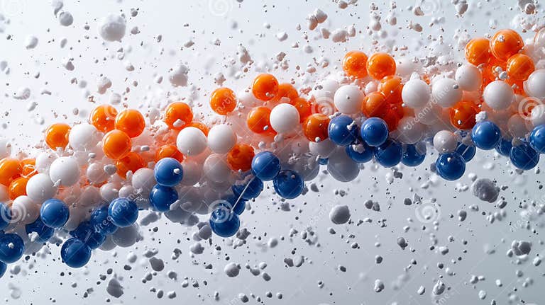 Dynamic Colorful Molecular Structure Representing Scientific Concepts ...