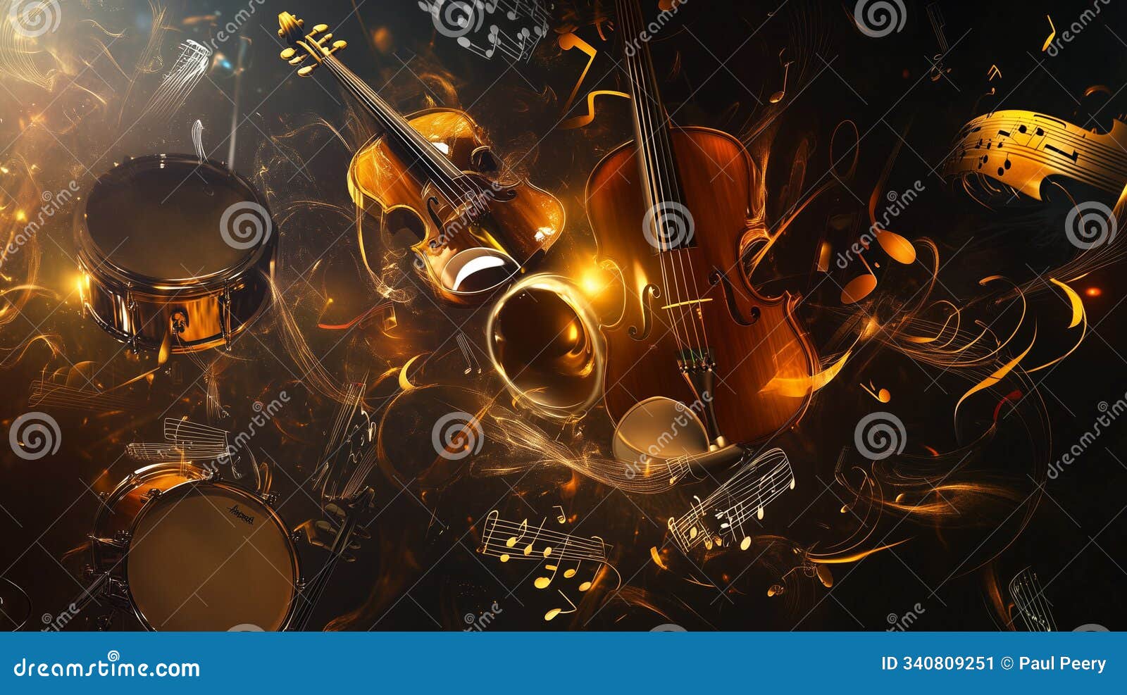 Dynamic Composition of Musical Instruments with Golden Notes and Drums ...