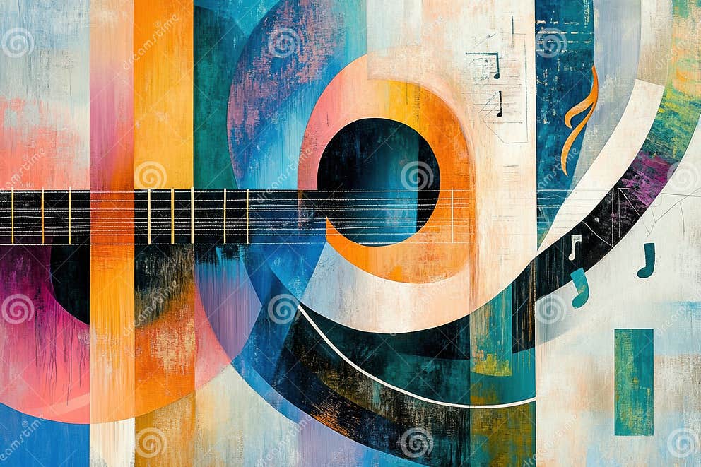 Dynamic Composition Showcases an Interplay of Sound Waves, Musical ...