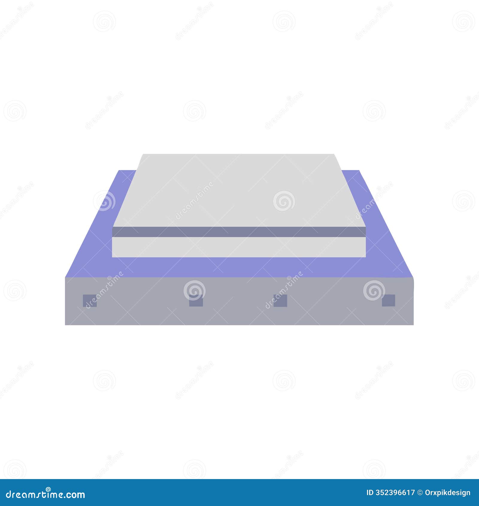 Concrete Slab Icons Cartoon Vector | CartoonDealer.com #69548693