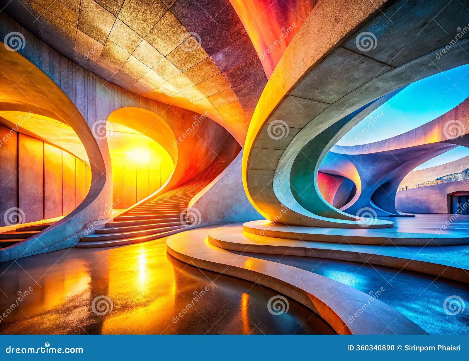 Dynamic Concrete Curb Graphic For Road Safety Vector Illustration ...