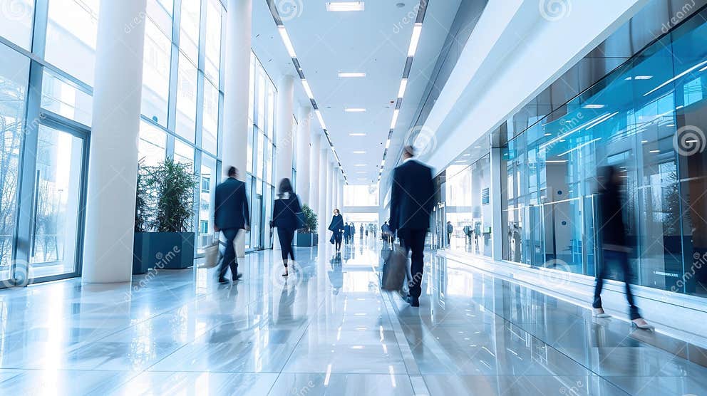 Dynamic Corporate Environment. Professional Work Setting Concept Stock ...